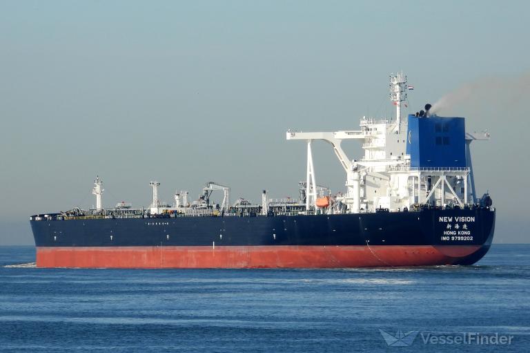 NEW VISION, Crude Oil Tanker - Details and current position - IMO ...