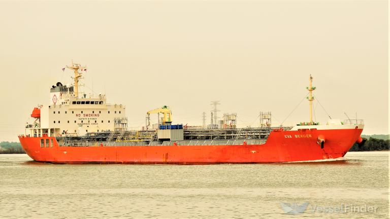 EVA BERGEN, Chemical/Oil Products Tanker - Details and current position ...