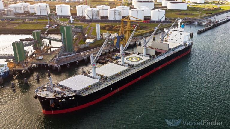 ROYAL JADE, Bulk Carrier - Details and current position - IMO 9801304 ...