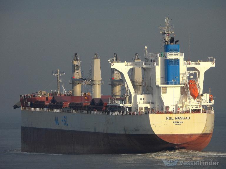 HSL NASSAU, Bulk Carrier - Details and current position - IMO 9802310 ...