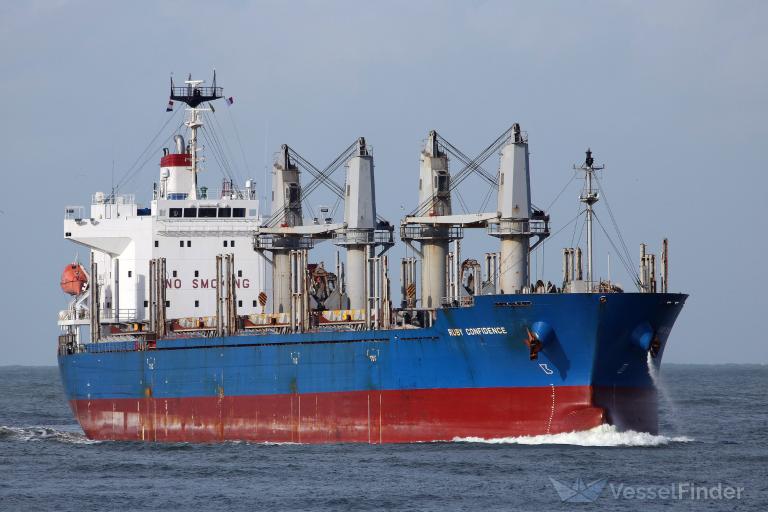 RUBY CONFIDENCE, General Cargo Ship - Details and current position ...