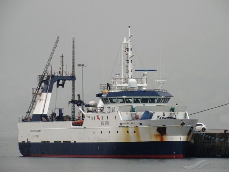 MONTEFERRO, Fishing Vessel - Details and current position - IMO 9802700 ...