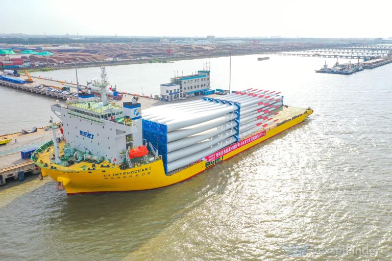 CY INTEROCEAN I, Heavy Load Carrier - Details and current position ...