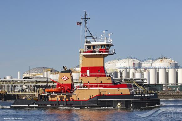 GRACIE M REINAUER, Pusher Tug - Details and current position - IMO ...
