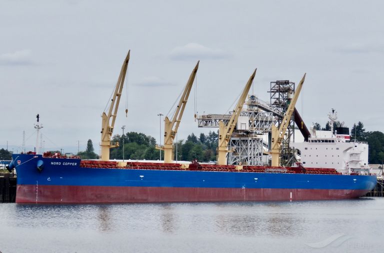 NORD COPPER, Bulk Carrier - Detalles del buque y posición actual - IMO ...