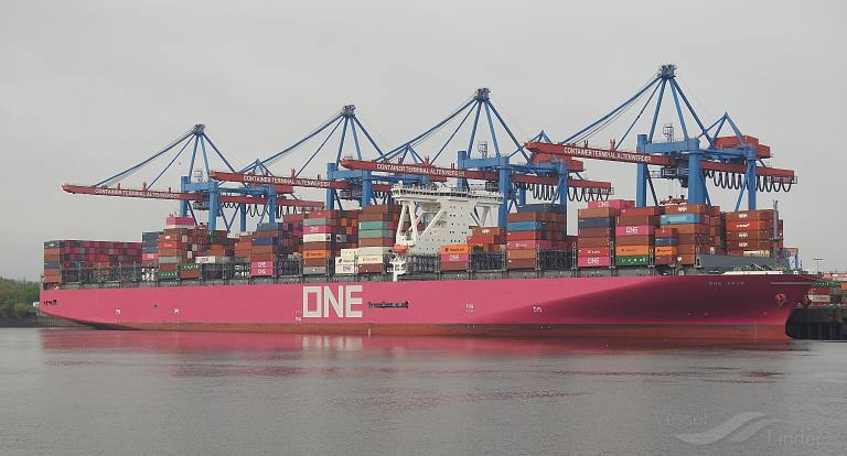 ONE APUS, Container Ship - Scheepsdetails en huidige positie - IMO ...