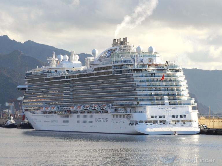 ENCHANTED PRINCESS, Passenger (Cruise) Ship - Details and current ...