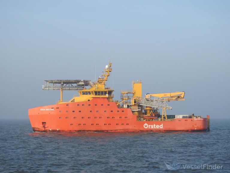EDDA MISTRAL, Offshore Support Vessel - Details and current position ...