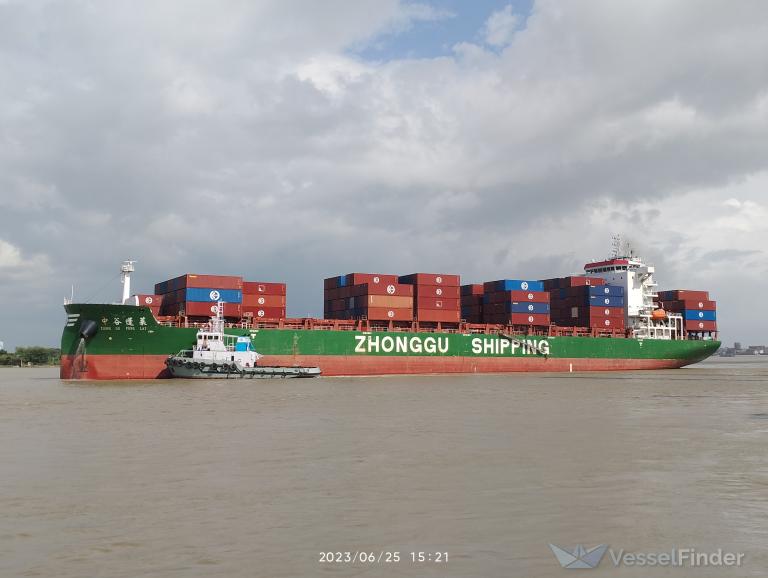 ZHONG GU PENG LAI, Container Ship - Details and current position - IMO ...
