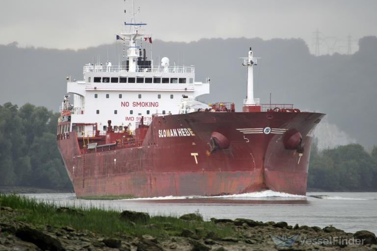 SLOMAN HEBE, Chemical/Oil Products Tanker - Detalhes e posição atual ...