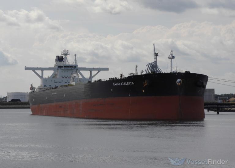 MARAN ATALANTA, Crude Oil Tanker - Details and current position - IMO ...