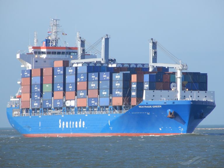SEATRADE GREEN, Container Ship - Details and current position - IMO ...
