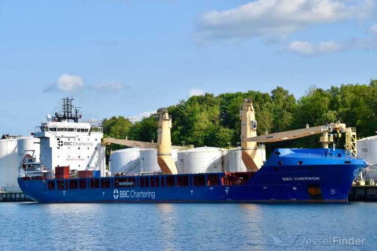 BBC KHERSON, General Cargo Ship - Details and current position - IMO ...