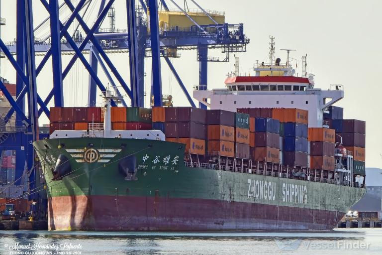 ZHONG GU XIONG AN, Container Ship - Details and current position - IMO ...