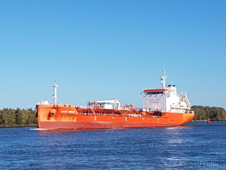 SAMC SWAN, Chemical/Oil Products Tanker - Details and current position ...