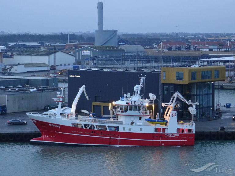 SANDER ANDRE, Fishing Vessel - Details and current position - IMO 9813462 - VesselFinder