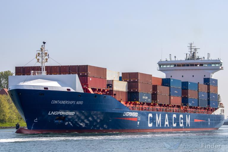CONTAINERSHIPS NORD, Container Ship - Details and current position ...