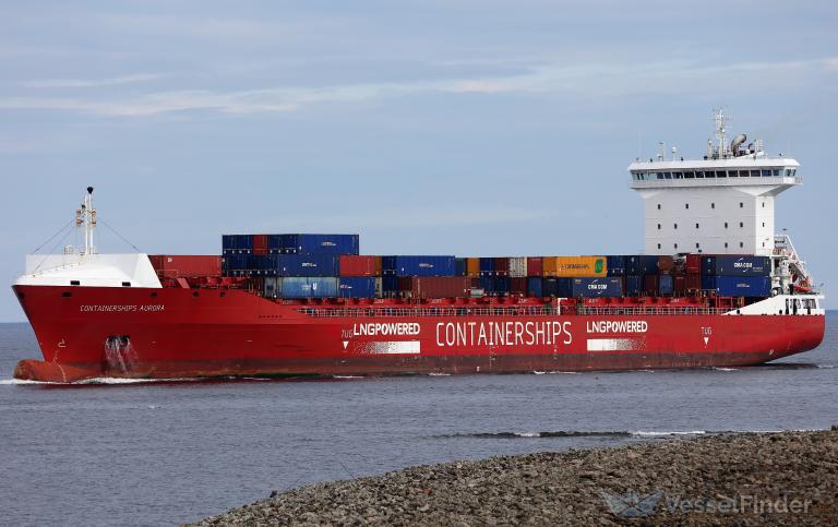 CONTAINERSHIPSAURORA, Container Ship - Details and current position ...