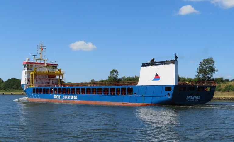MONIKA, General Cargo Ship - Schiffsdaten und aktuelle Position - IMO ...