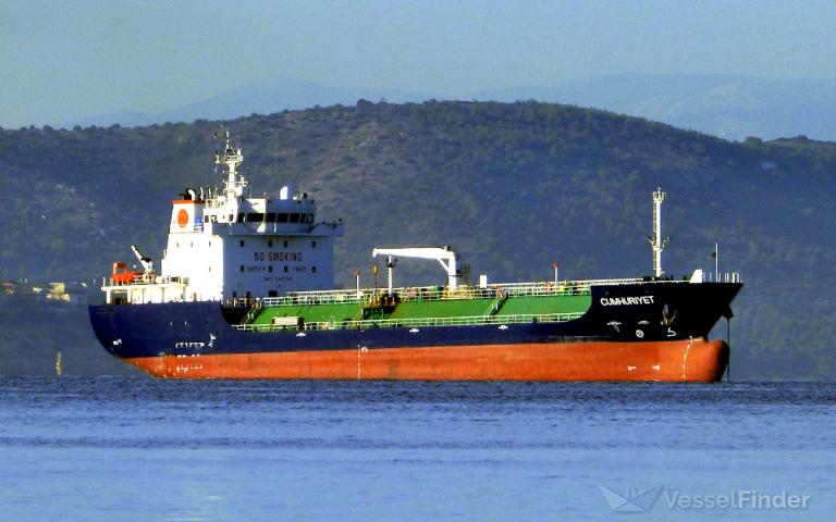 CUMHURIYET, Bitumen Tanker - Details and current position - IMO 9817298 ...