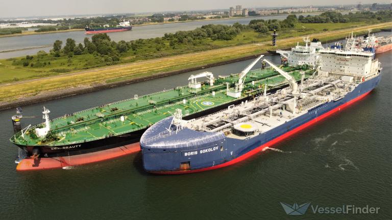 BORIS SOKOLOV, Crude Oil Tanker - Scheepsdetails en huidige positie ...