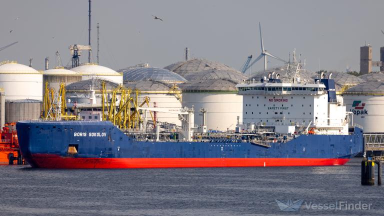 BORIS SOKOLOV, Crude Oil Tanker - Details and current position - IMO ...