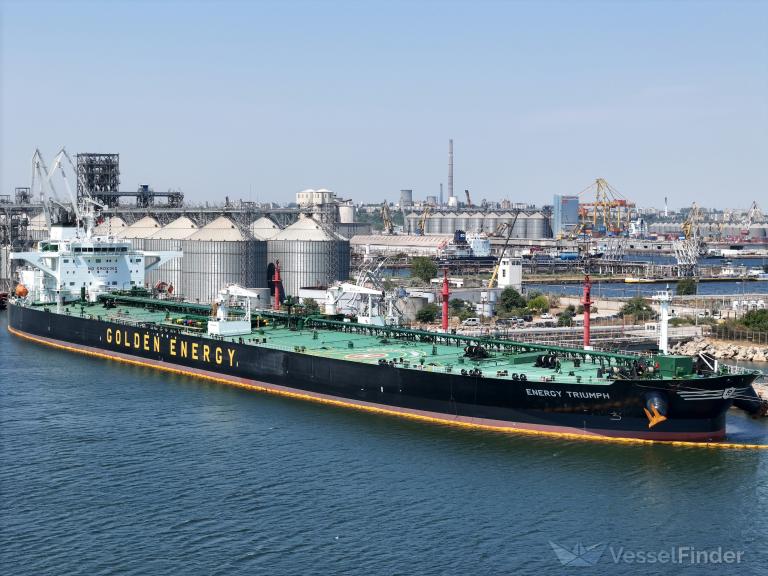 ENERGY TRIUMPH, Crude Oil Tanker - Details and current position - IMO ...