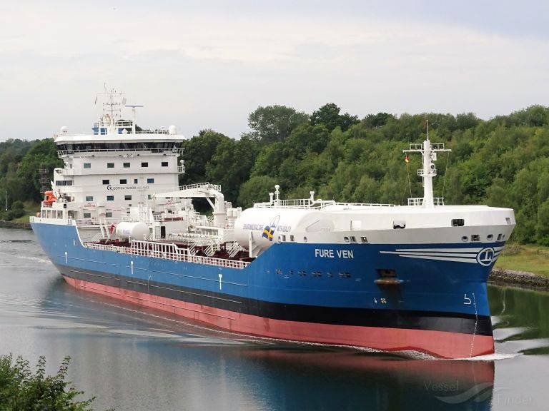 FURE VEN, Chemical/Oil Products Tanker - Details and current position ...