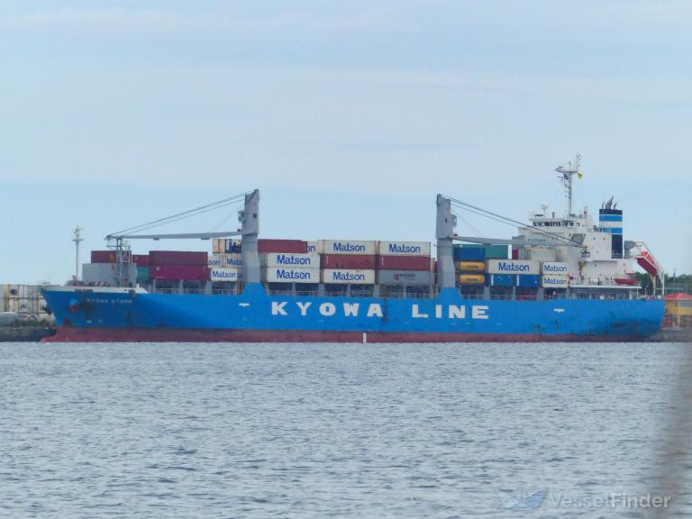 KYOWA STORK, General Cargo Ship - Details and current position - IMO ...