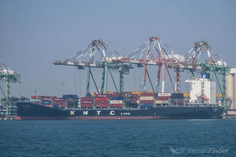 KMTC PENANG, Container Ship - Details and current position - IMO ...