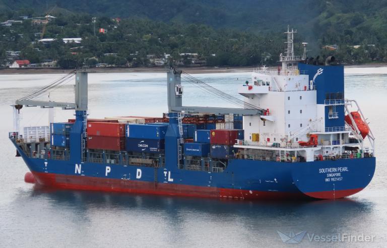 SOUTHERN PEARL, Container Ship - Details and current position - IMO ...