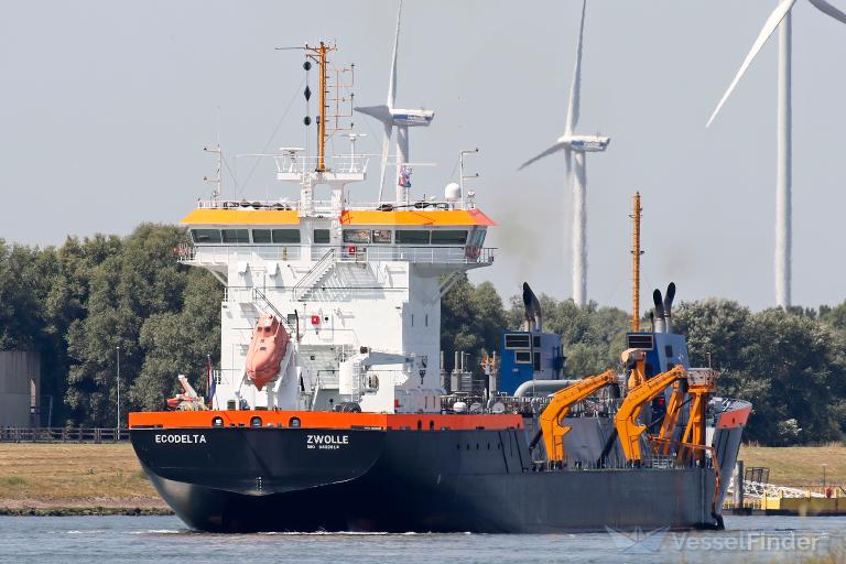 ECODELTA, Hopper Dredger - Details and current position - IMO 9822619 - VesselFinder
