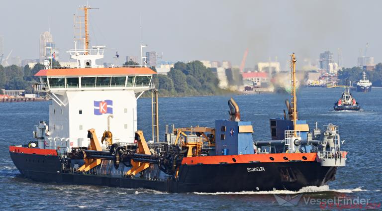 ECODELTA, Hopper Dredger - Details and current position - IMO 9822619 - VesselFinder