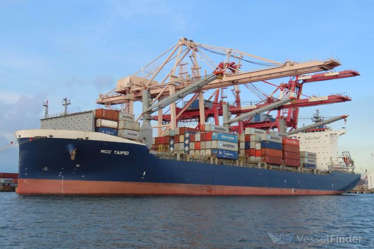 MCC TAIPEI, Container Ship - Details and current position - IMO 9823766 ...