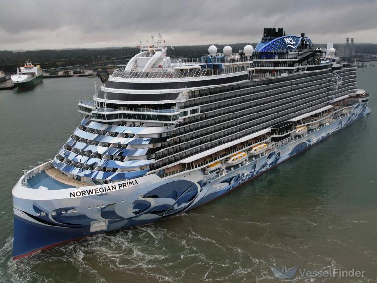 NORWEGIAN PRIMA, Passenger (Cruise) Ship - Details and current position ...