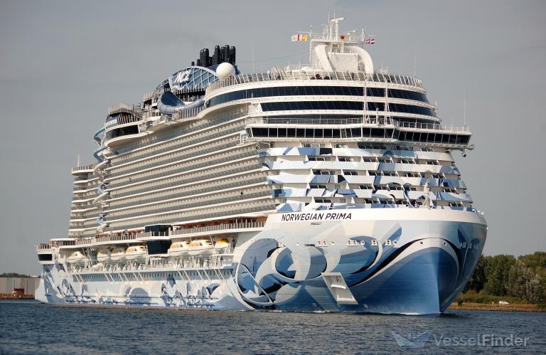 NORWEGIAN PRIMA, Passenger (Cruise) Ship - Details and current position ...