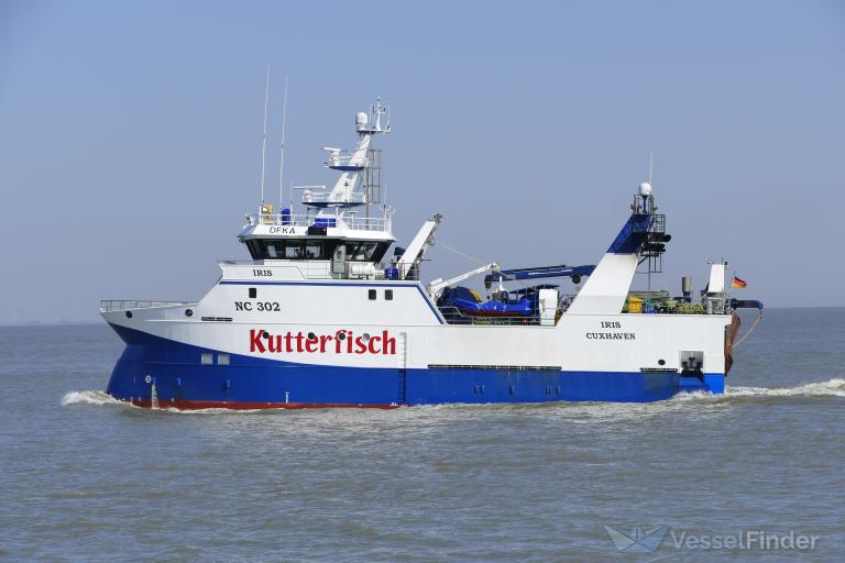 IRIS, Fishing Vessel - Details and current position - IMO 9826055 ...