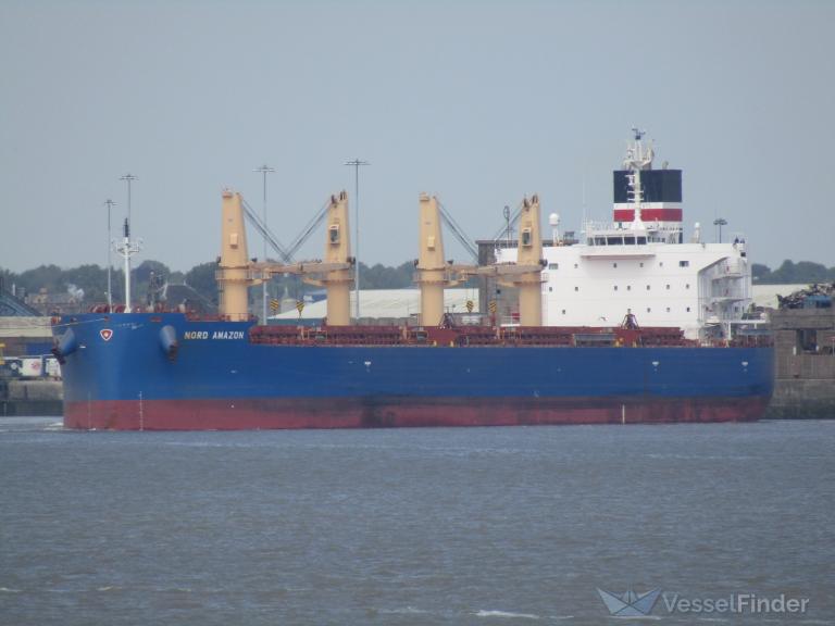 NORD AMAZON, Bulk Carrier - Details and current position - IMO 9826457 ...