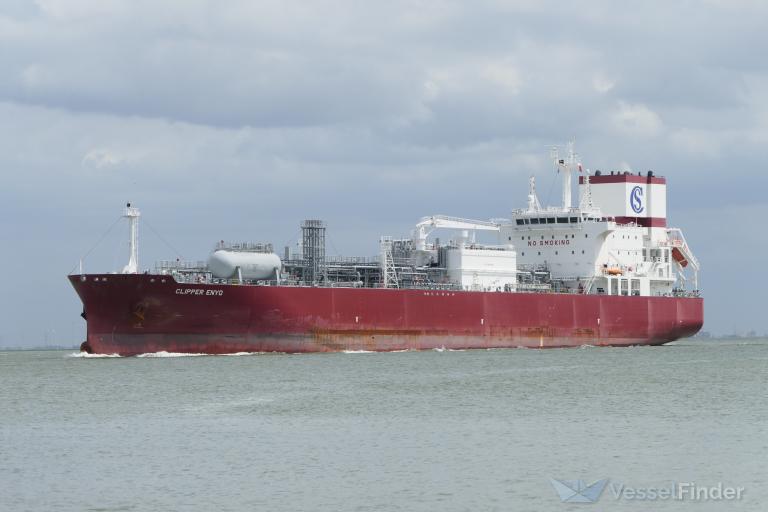 CLIPPER ENYO, LPG Tanker - Details and current position - IMO 9827217 ...