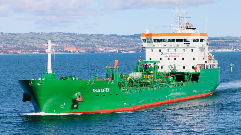 THUN LIFFEY, Chemical/Oil Products Tanker - Details and current ...