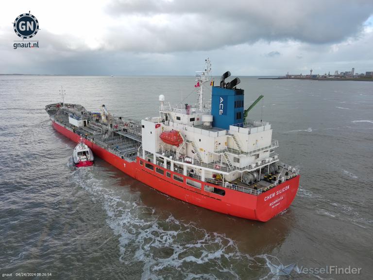 CHEM SILICON, Chemical/Oil Products Tanker - Details and current position - IMO 9829681 ...
