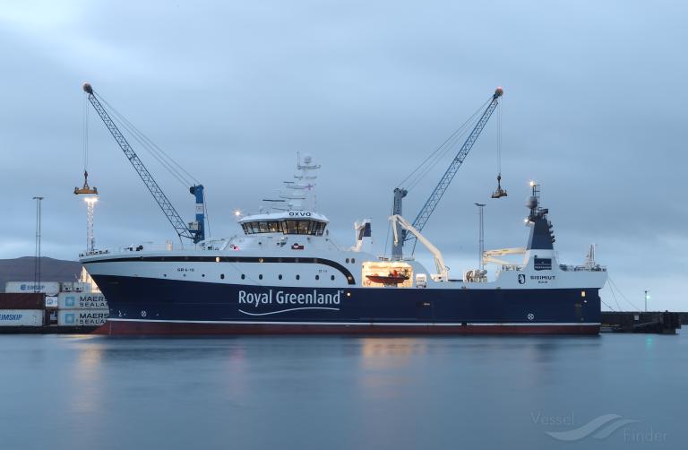 SISIMIUT, Fish Factory Ship - Detalles del buque y posición actual ...