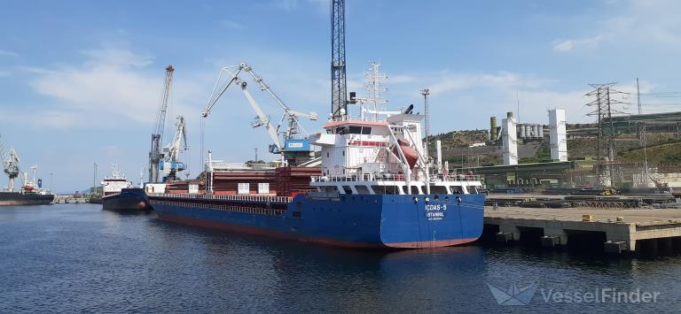 ICDAS-5, General Cargo Ship - Details and current position - IMO ...