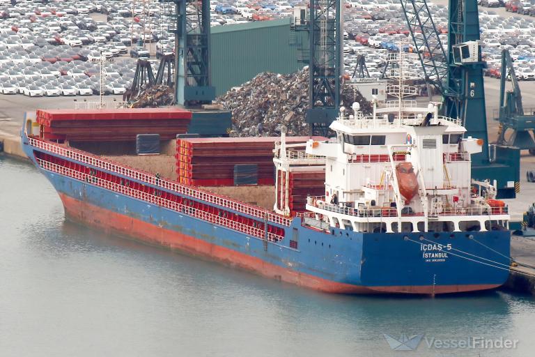 ICDAS-5, General Cargo Ship - Details and current position - IMO ...