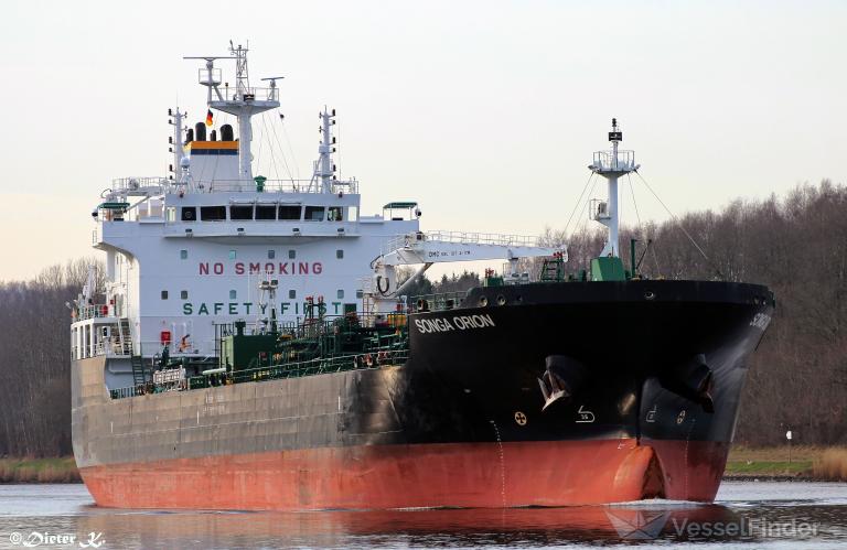 SONGA ORION, Chemical/Oil Products Tanker - Details and current ...