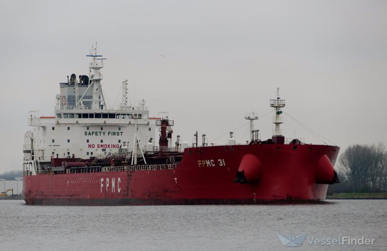 FPMC 31, Chemical/Oil Products Tanker - Details and current position ...