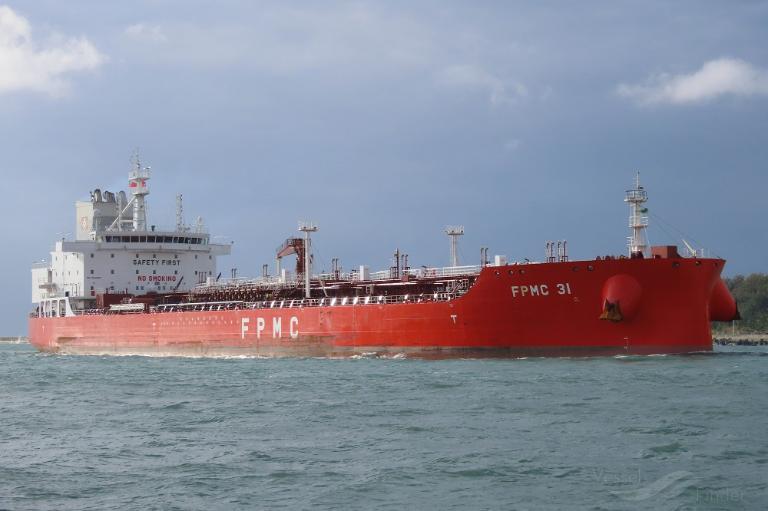 FPMC 31, Chemical/Oil Products Tanker - Details and current position ...