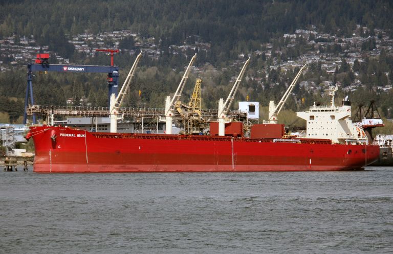 FEDERAL IBUKI, Bulk Carrier - Details and current position - IMO ...