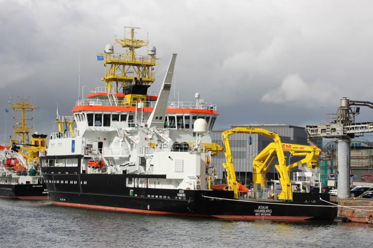 ATAIR, Research Vessel - Details and current position - IMO 9835496 ...