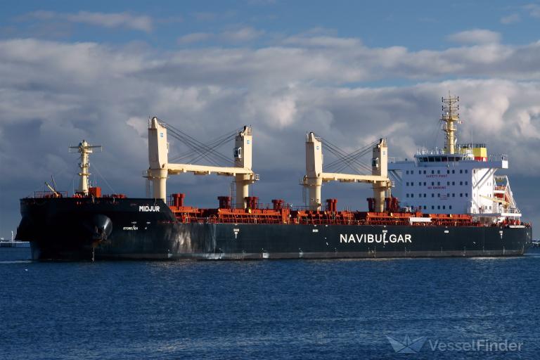 MIDJUR, Bulk Carrier - Details and current position - IMO 9835771 ...